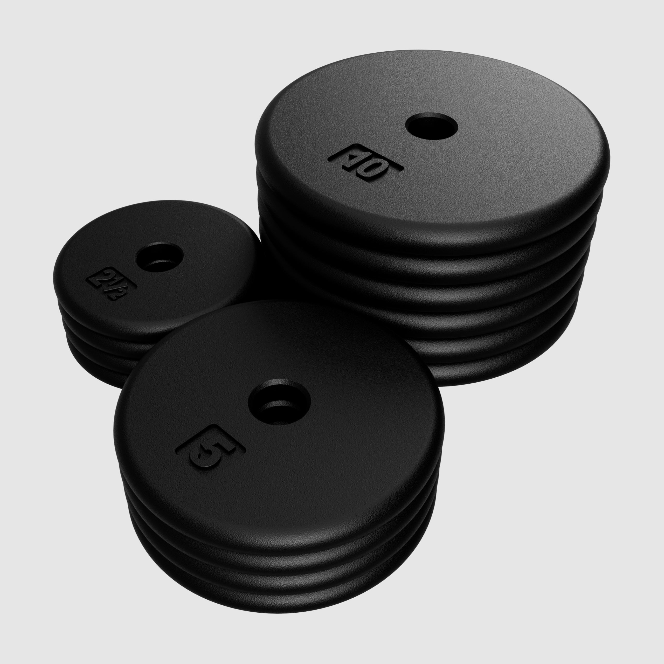 USA REGULAR BLACK 90 LB SET – Troy Barbell & Fitness
