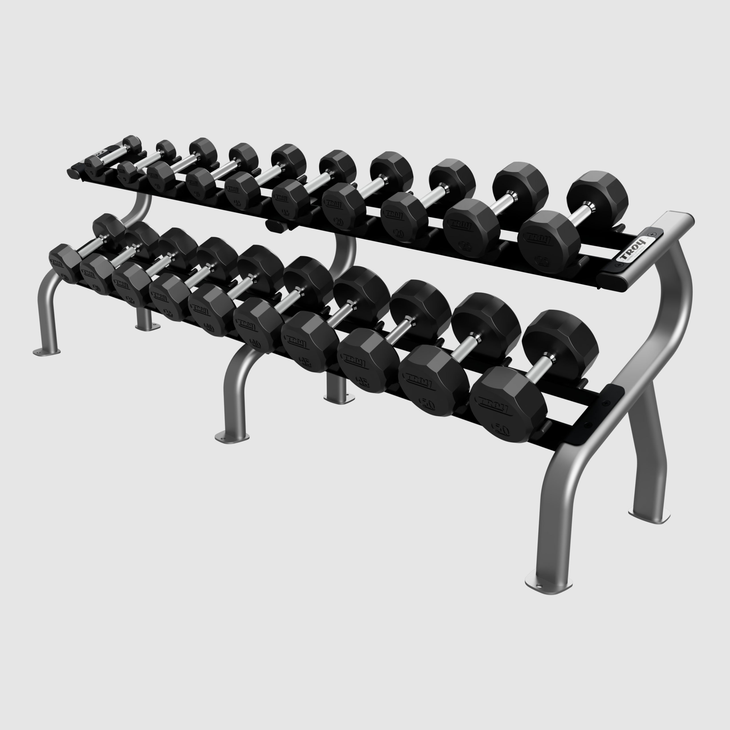 Troy Rubber Dumbbell Pack – Troy Barbell & Fitness