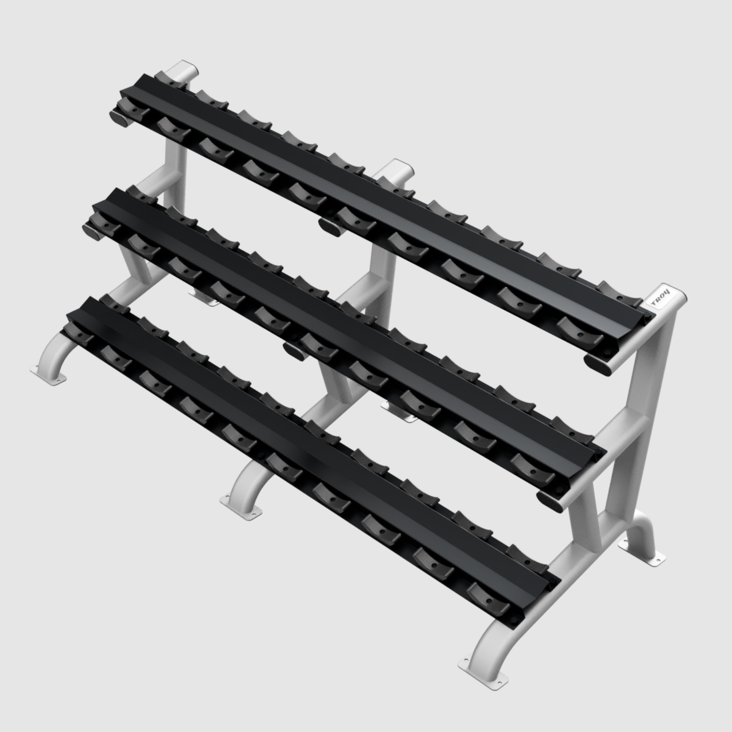 Troy 15-Pair Dumbbell Rack – Troy Barbell & Fitness