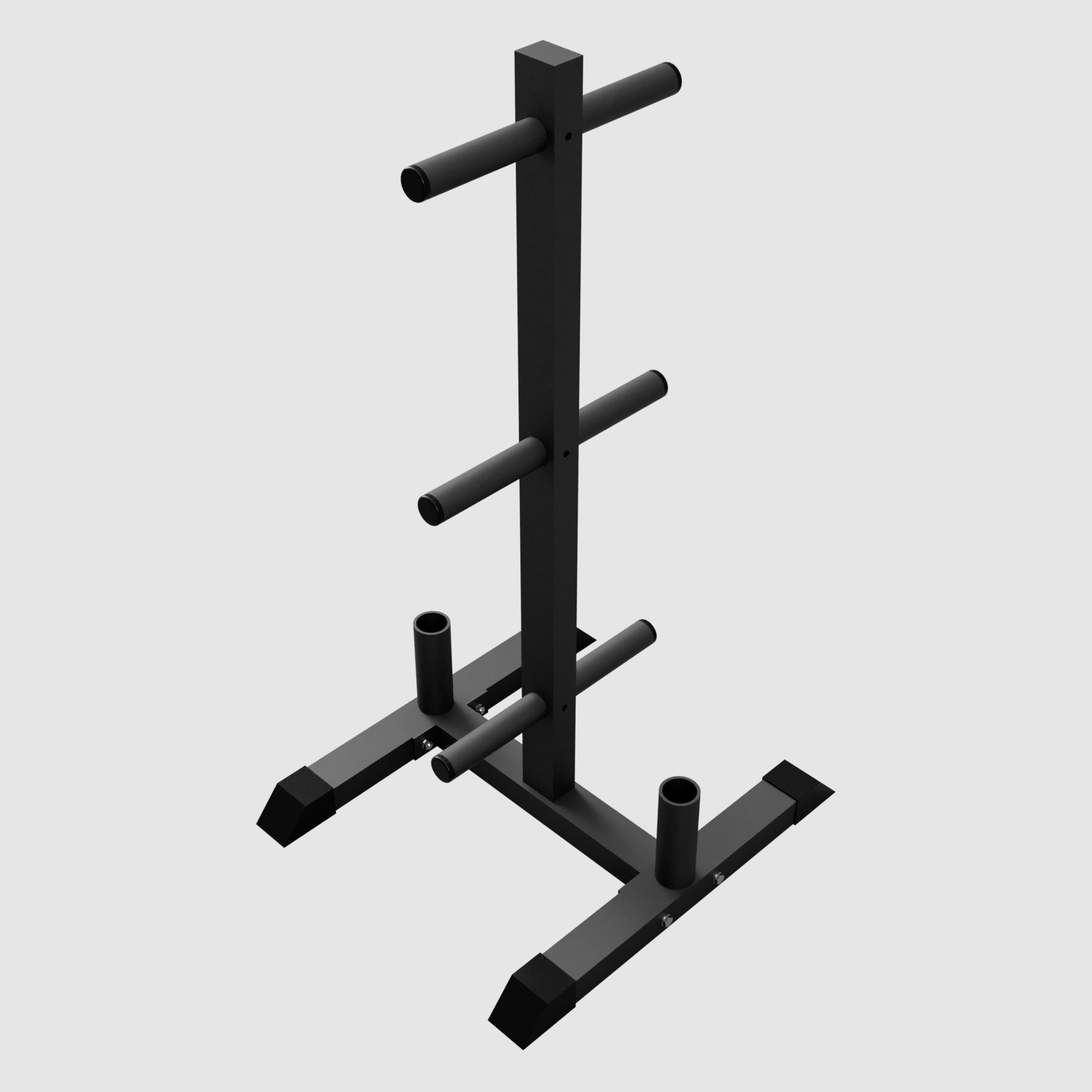 OLYMPIC PLATE RACK AND BAR HOLDER – Troy Barbell & Fitness