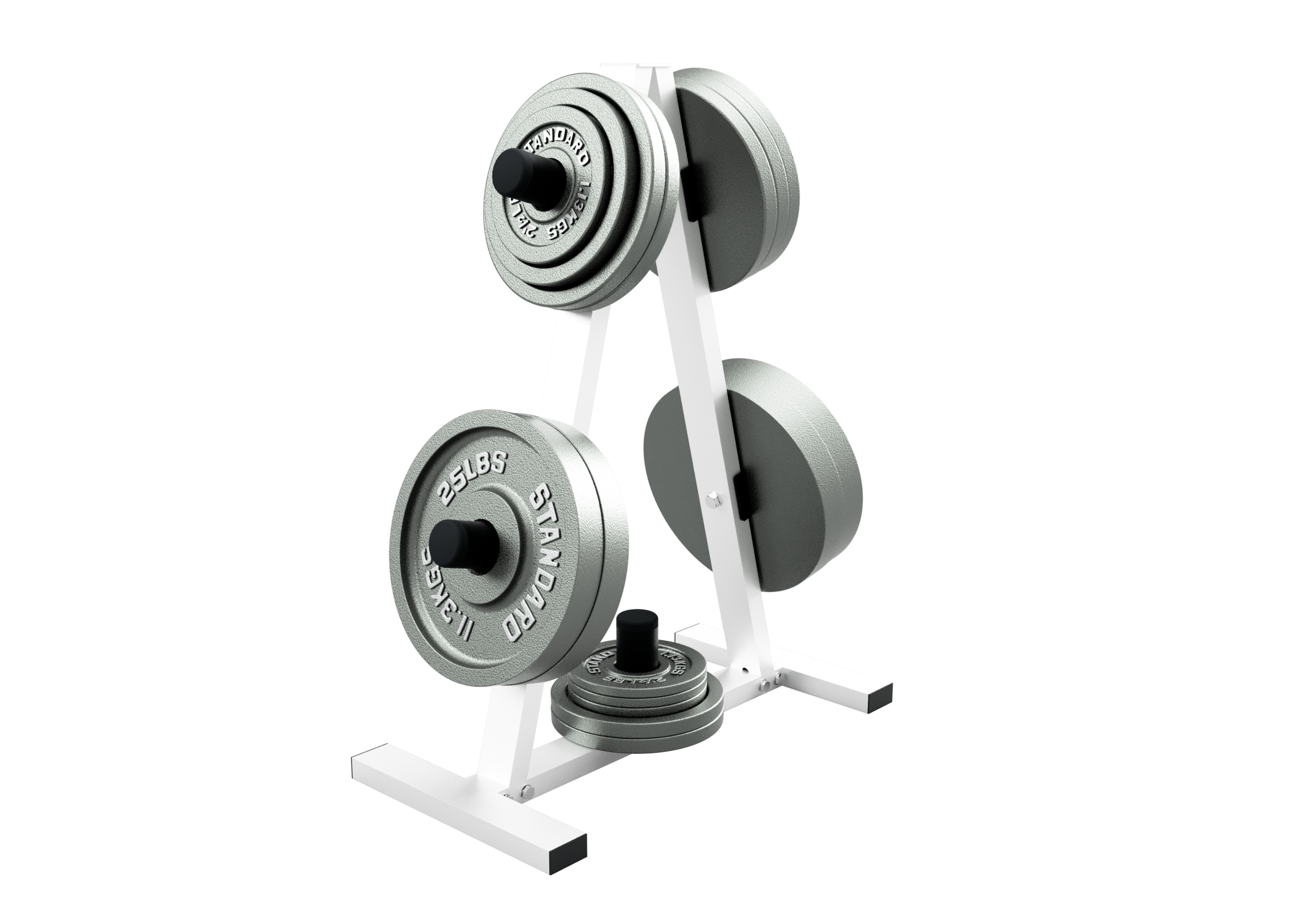Economy Olympic Plate Rack – Troy Barbell & Fitness