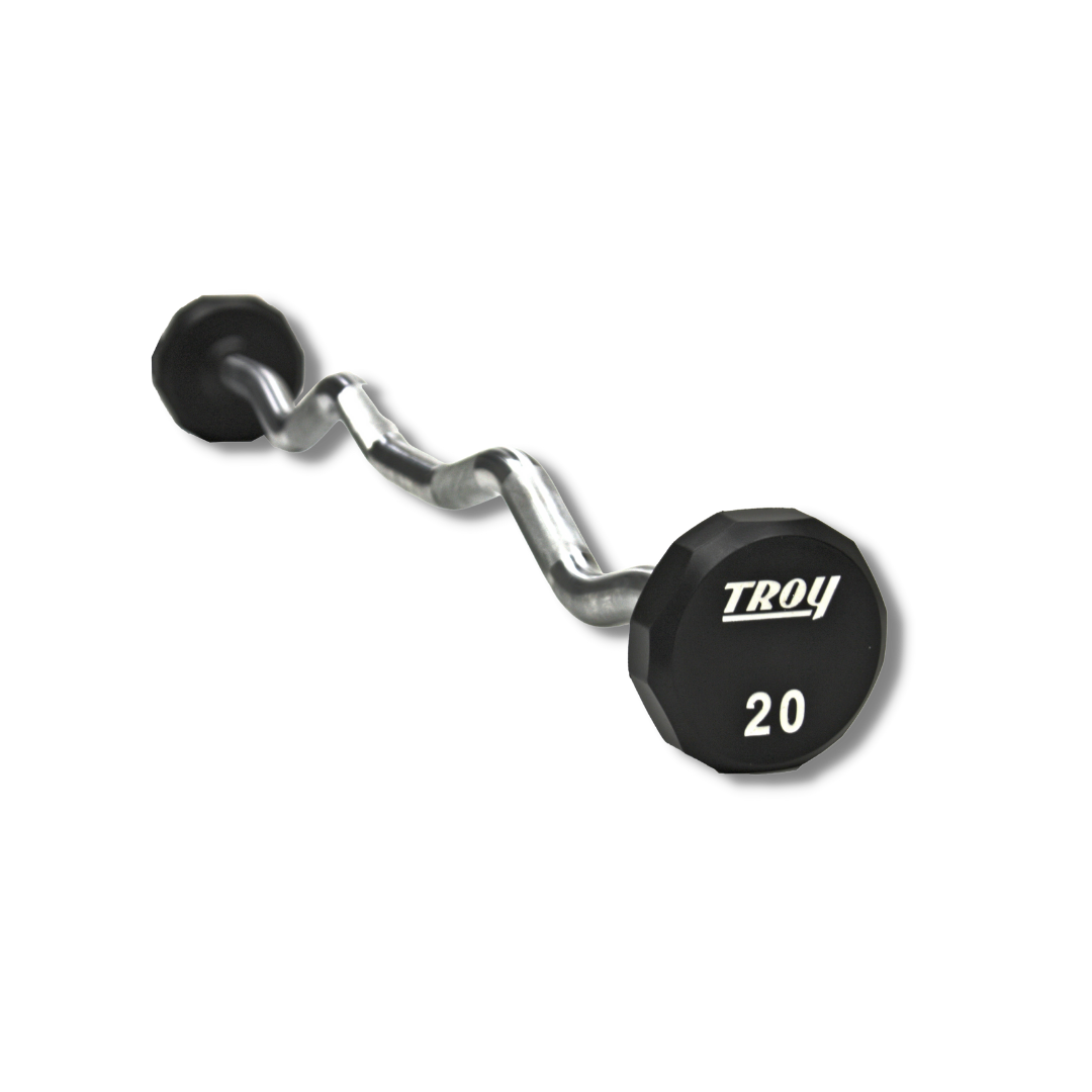 12 Sided Urethane EZ Barbell – Troy Barbell & Fitness